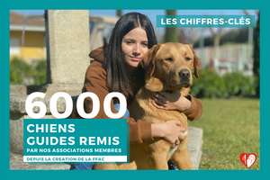 6000 chiens d'aveugles remis - Chiensguides.fr