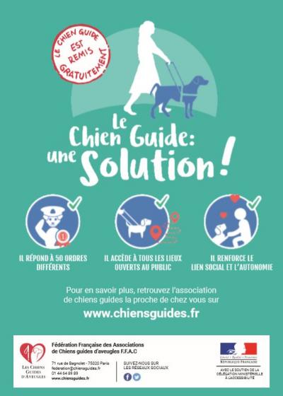 Les chiens guides lancent une campagne auprès des médecins et ...